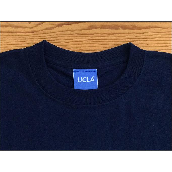 メール便可 UCLA TEE ネイビー University of California, Los Angeles カレッジT Tシャツ ...