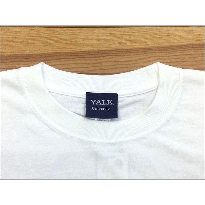 メール便 YALE University TEE ホワイト イェール カレッジT Tシャツ カットソー 半袖 YLAG-047 ...