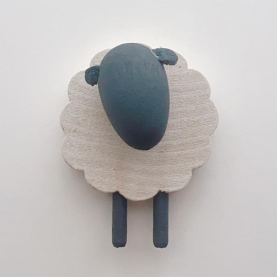 Larssons tra 木製マグネット シープホワイト by ラッセントレ−【メール便対応アイテム】 : Flow Yahoo!店 - 通販 - Yahoo!ショッピング