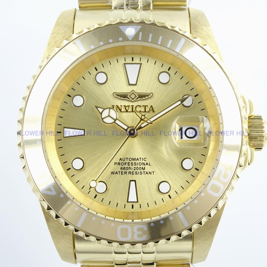 腕時計 メンズ INVICTA インビクタ 自動巻き ゴールド PRO DIVER 30096 送料無料 :INV30096-1283501 ...