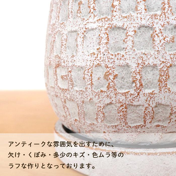 資 ER-4196 CN 5号 丸深つぼ 受皿付 陶器 鉢 植木鉢 インテリア 多肉植物 おしゃれ 観葉植物 mrk : フラワーネット日本花キ流通 - 通販 - Yahoo!ショッピング