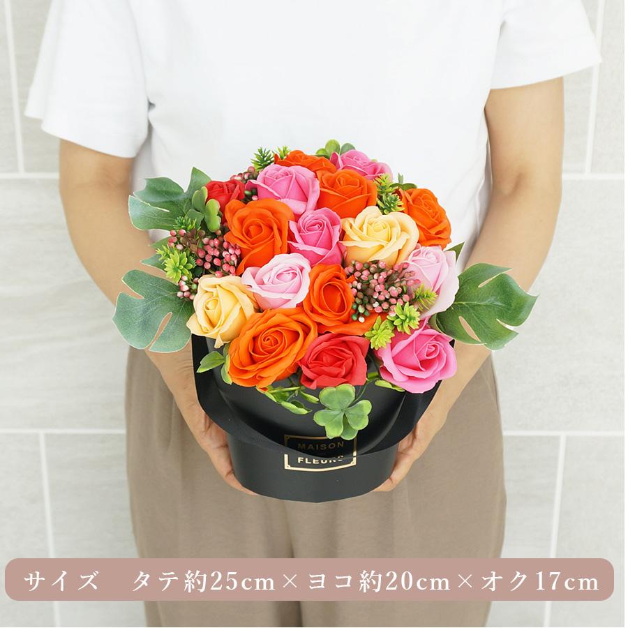 ギフト 花 プレゼント 宅配 ソープフラワー オーバルシャボンフラワー ミックス GM-3974 バラ 枯れない : 花&雑貨 ギフト フロレゾン - 通販 - Yahoo!ショッピング