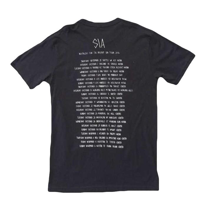 SIA - 0fficial T-shirt 送料無料 【日時指定不可】 シーア オフィシャル Tシャツ アーティスト グッズ : X ...
