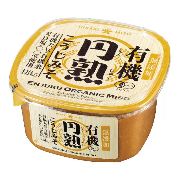 ひかり味噌 円熟こうじみそ 有機 無添加 [まとめ買い 1.8kg 2個] コストコ HIKARI MISO COSTCO 天日塩 有機JAS認証 オーガニック : Armoise - 通販 ...