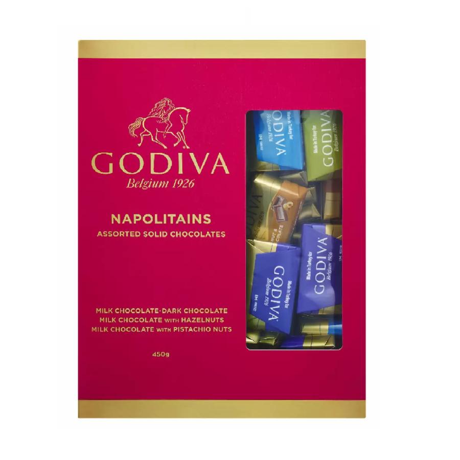 ゴディバ GODIVA チョコレート ナポリタン 4種 450g 約106個 ミルク ダーク ピスタチオ ヘーゼルナッツ バレンタイン プレゼント お試し ポイント消化 : Armoise ...