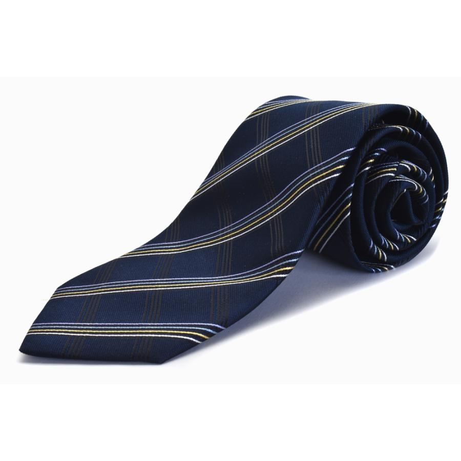 ネクタイ MICHIKO LONDON ミチコロンドン ダークネイビー 格子柄 m-23a 日本製 ポイント利用 : ネクタイの専門店Flying Blue - 通販 - Yahoo!ショッピング