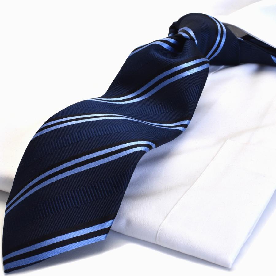 MICHIKO LONDON 日本製 プレゼン MICHIKO ミチコロンドン m-63d ダークネイビー ストライプ ブランド ポイント利用 : ネクタイの専門店Flying Blue ...