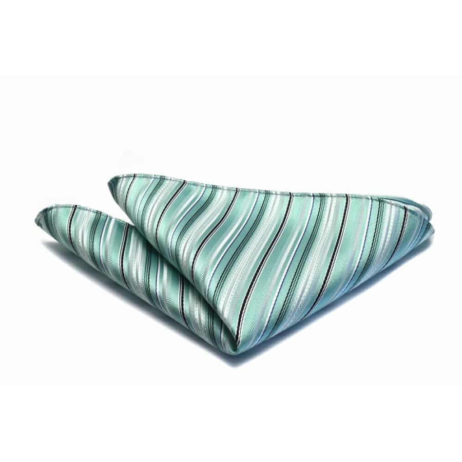 MICHIKO LONDON ジャガードチーフ(シルク100%) ストライプ柄 ミントグリーン 日本製 m-po-29a ポイント利用 : ネクタイの専門店Flying Blue - 通販 ...