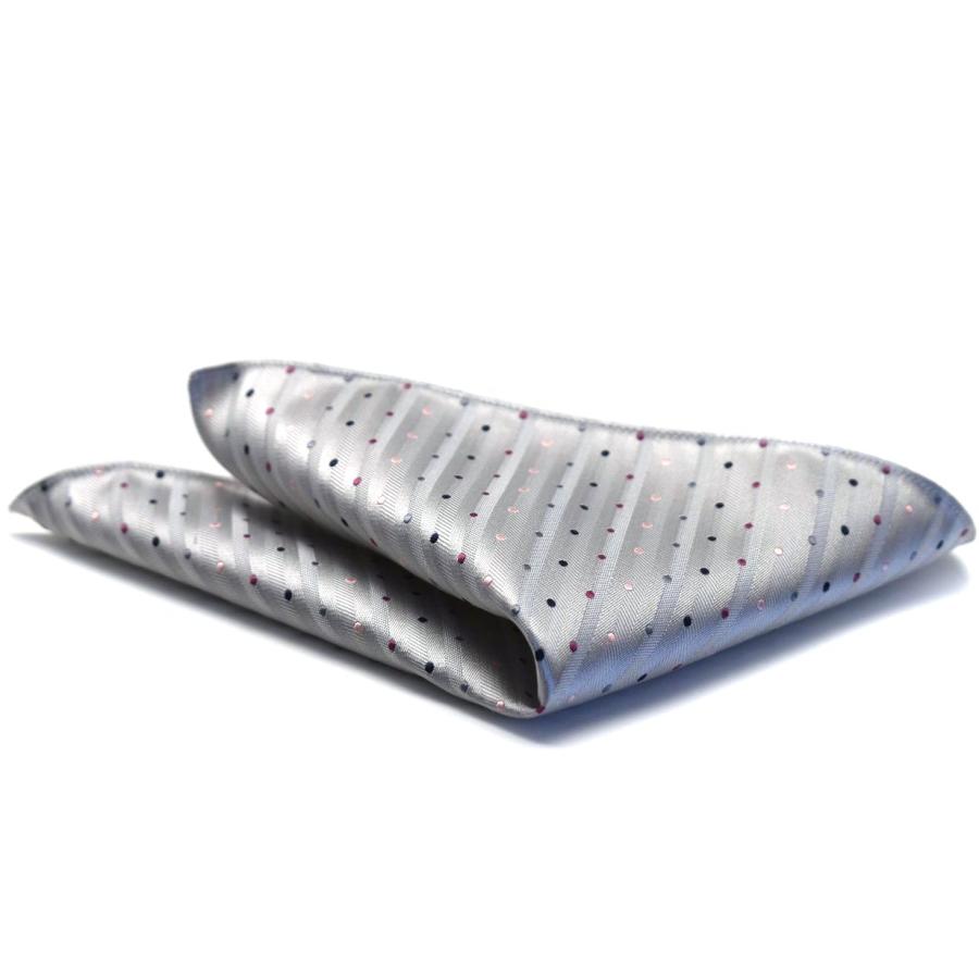 MICHIKO LONDON ジャガードポケットチーフ ドット柄 グレー 日本製 m-po-82 ポイント利用 : ネクタイの専門店Flying Blue - 通販 - Yahoo!ショッピング