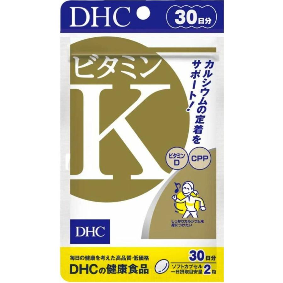 DHC ビタミンK 30日分 サプリメント サプリ CPP ビタミンD 3個 : クレシタマート - 通販 - Yahoo!ショッピング