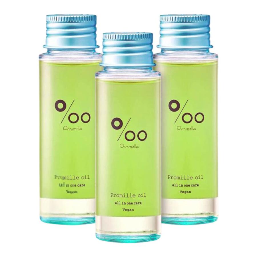 Promille プロミルオイル ヴィーガン ヘアオイル 50ml 3本セット ヘアケア ヘアスタイリング オーガニック ムコタ MUCOTA ...