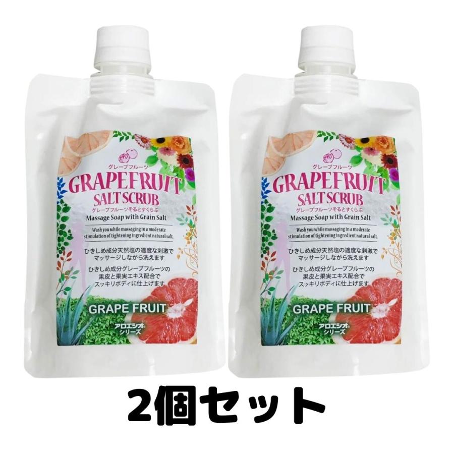 フタバ化学 つぶ塩ボディーソープ アロエシオ グレープフルーツ 455g 2個 : クレシタマート - 通販 - Yahoo!ショッピング