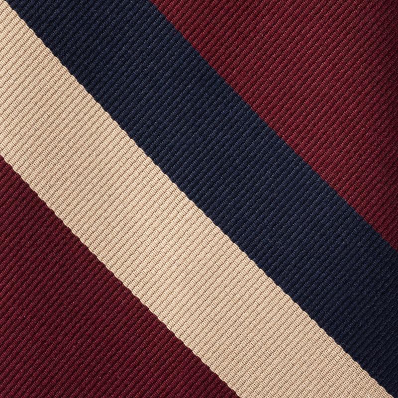 TEIJIN MEN'S SHOP ネクタイ メンズ ベージュ レジメンタル ストライプ シルク REP ビジネス カジュアル テイジンメンズショップ : フォークナー公式通販 - 通販 ...