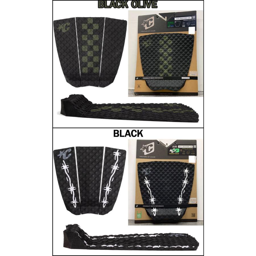 CREATURES OF LEISURE 2025 クリエイチャー デッキパッド JACK FREESTONE LITE ジャック・フリーストーン ライト 3ピース サーフィン トラクション ...