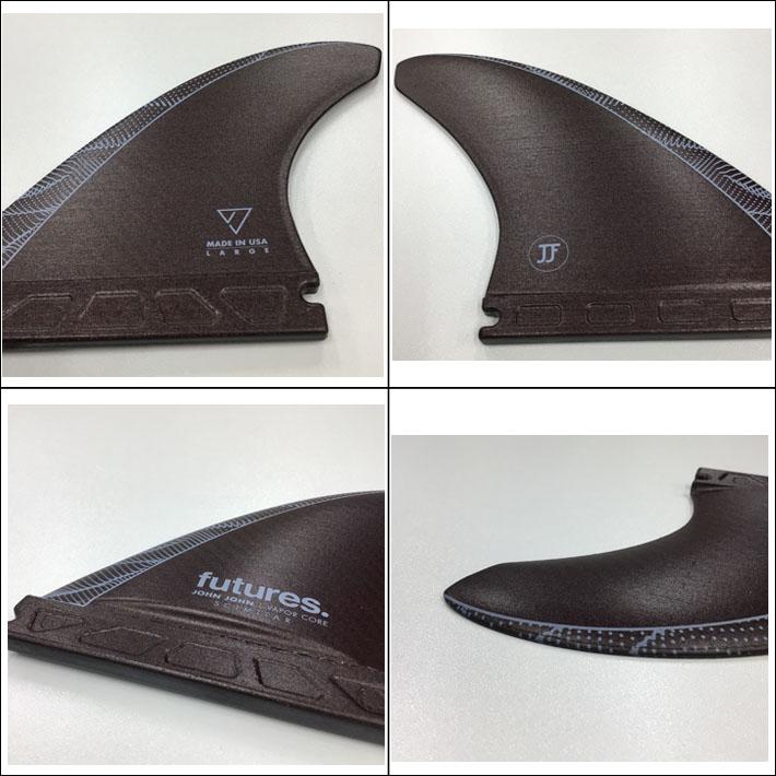 新作 ショートボード用フィン FUTURES FIN フューチャーフィン VAPOR CORE JJF SCIMITAR LARGE トライ ...