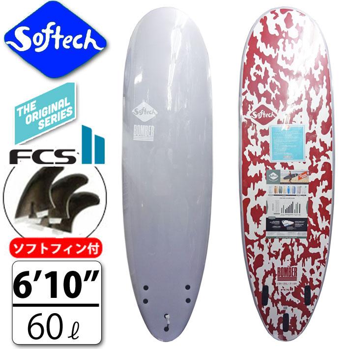 SOFTECH ソフテック サーフボード BOMBER ボンバー 6’10” ボマー ショートボード ソフトボード サーフィン 板 FCS2対応 TRI FIN 営業所留め : follows ...