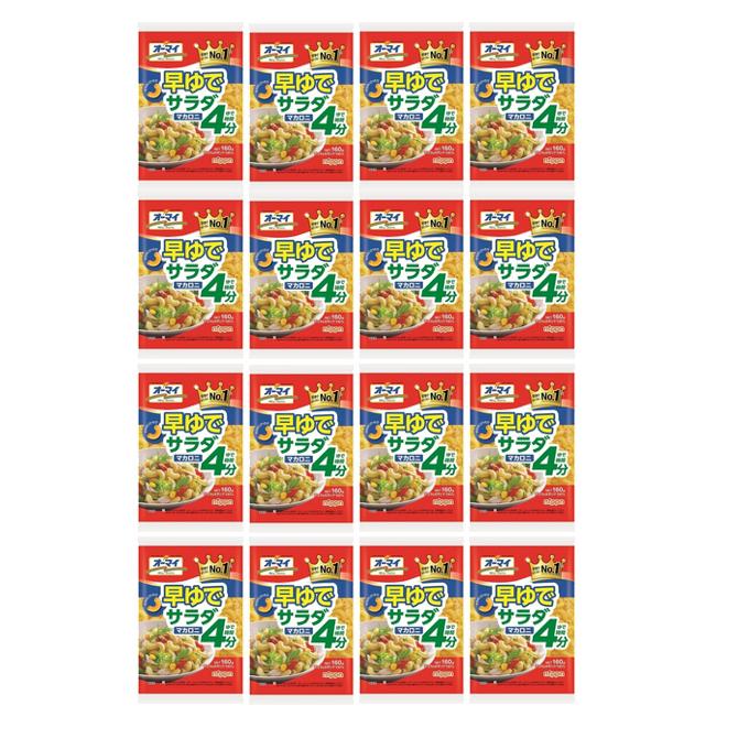 nippn 訳あり16袋入 サラダマカロニ 早ゆで160g 賞味期限:2027/5/31 : FOODReCO by BOOKOFFヤフー店 - 通販 - Yahoo!ショッピング