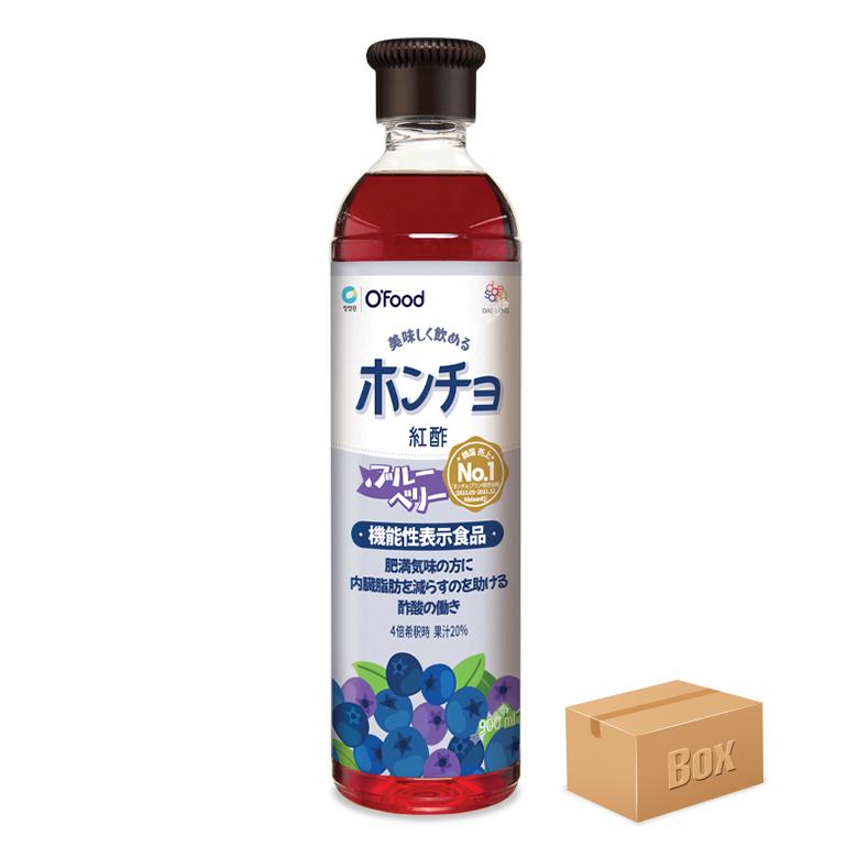[機能性表示食品] 紅酢 飲む紅酢 ホンチョブルーベリー 900ml 12本 卸特価 KARA 美Body 飲めるブルーベリー酢 ブルーベリー : 食卓応援隊 - 通販 - Yahoo!ショッピング