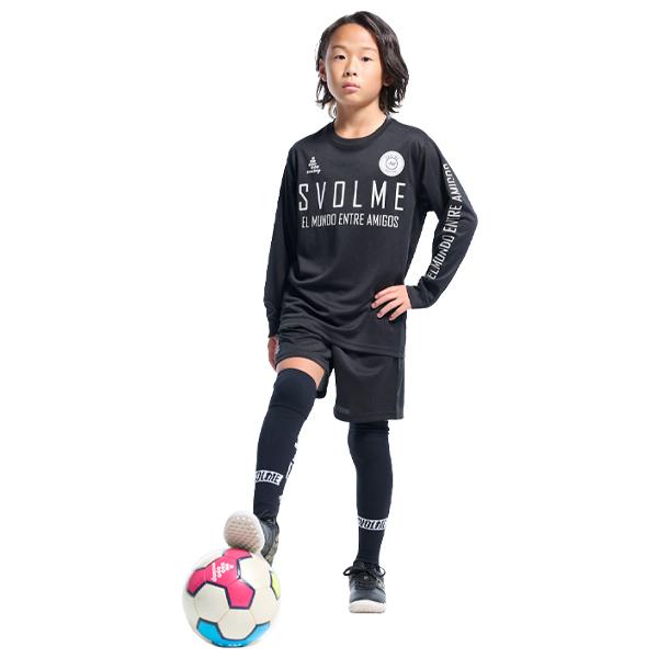 スボルメ JrロゴロングプラT24SDG ジュニア用 サッカー フットサル プラクティスシャツ 長袖 SVOLME 1241-25300 : 1241-25300 : フットボールパーク ...
