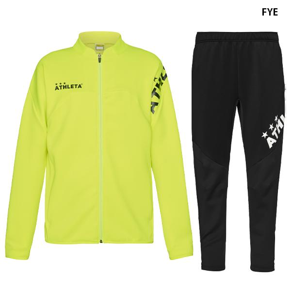 アスレタ チーム対応ジャージジャケット パンツ 大人用 サッカー トレーニングウェア 上下セット ATHLETA 18021/18022 :18021-18022-BLK:フットボールパーク ...
