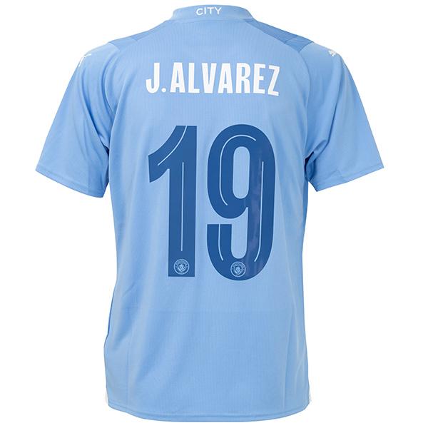 PUMA 【スピード出荷】プーマ 23-24 MCFC マンチェスターシティ #19 フリアン・アルバレス ホームレプリカユニフォーム ...