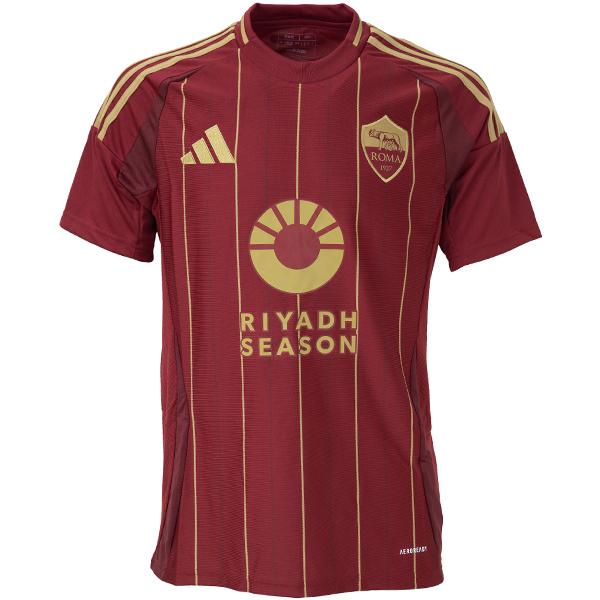 adidas アディダス 24-25 AS ローマ ホーム レプリカユニフォーム 大人用 サッカーレプリカシャツ 半袖 KNV35 ...