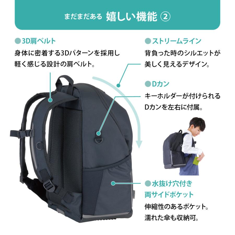 通学 リュック 整理整頓 大容量 中学生 高校生 スクールバッグ FOOTMARK フットマーク 女子 男子 27L タブレット PC ONELOOK ワンルック通学リュック 101330 ...