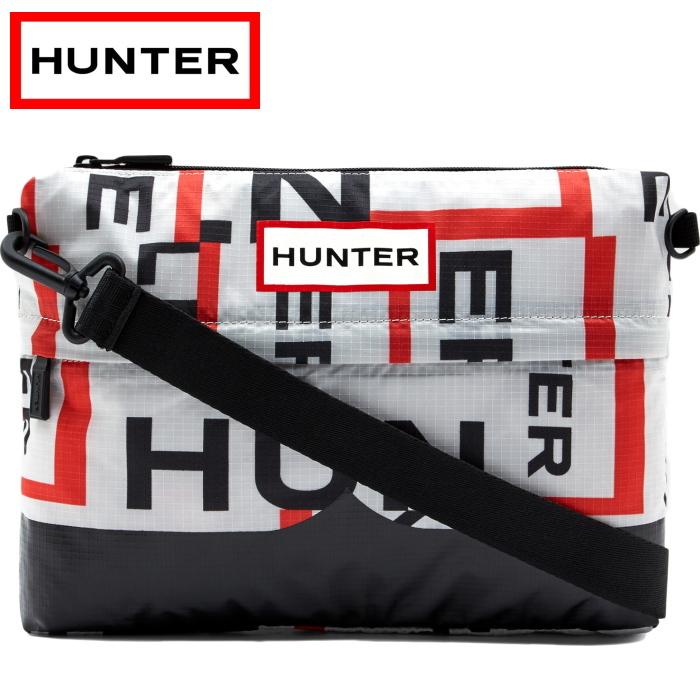 HUNTER ハンター サコッシュ バッグ 国内正規品 UBC1130NSP ORIGINAL RIPSTOP EXPLODED LOGO SACOCHE SIDE BAG オリジナル リップ ...