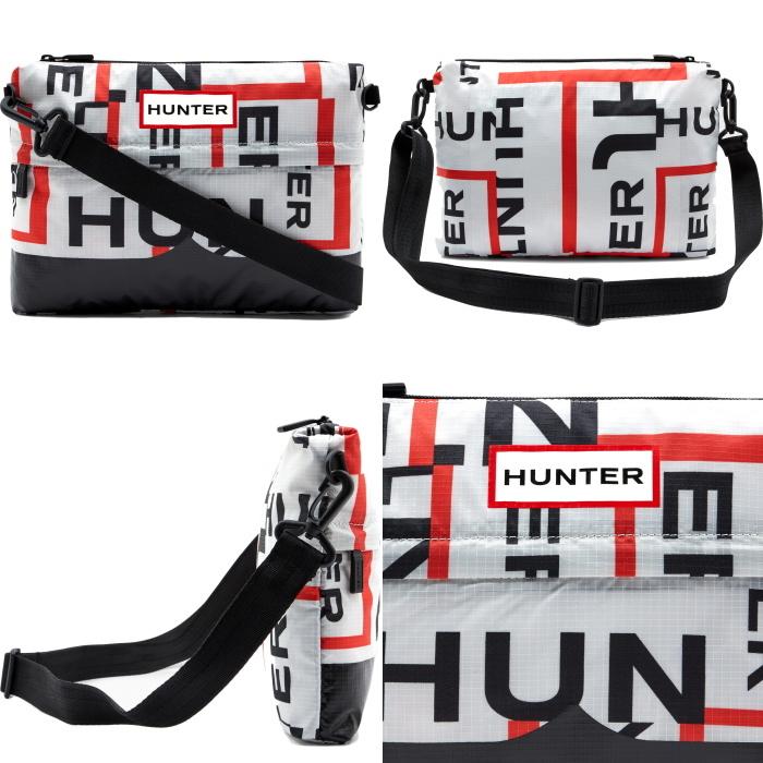 HUNTER ハンター サコッシュ バッグ 国内正規品 UBC1130NSP ORIGINAL RIPSTOP EXPLODED LOGO SACOCHE SIDE BAG オリジナル リップ ...