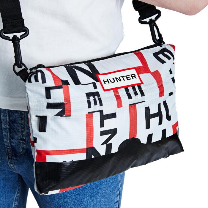 HUNTER ハンター サコッシュ バッグ 国内正規品 UBC1130NSP ORIGINAL RIPSTOP EXPLODED LOGO SACOCHE SIDE BAG オリジナル リップ ...
