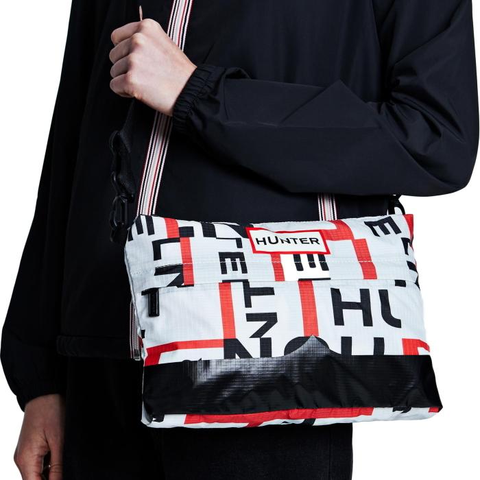 HUNTER ハンター サコッシュ バッグ 国内正規品 UBC1130NSP ORIGINAL RIPSTOP EXPLODED LOGO SACOCHE SIDE BAG オリジナル リップ ...