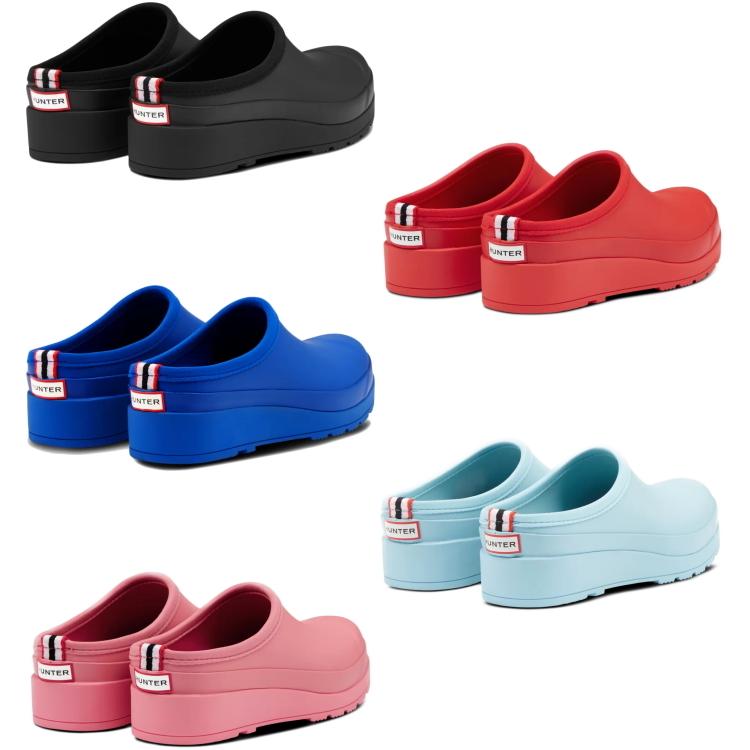 HUNTER ハンター クロッグ レインシューズ ショート レディース WFF1002RMA 国内正規品 WOMENS ORIGINAL PLAY CLOG メンズ オリジナル プレイ クロッ ...