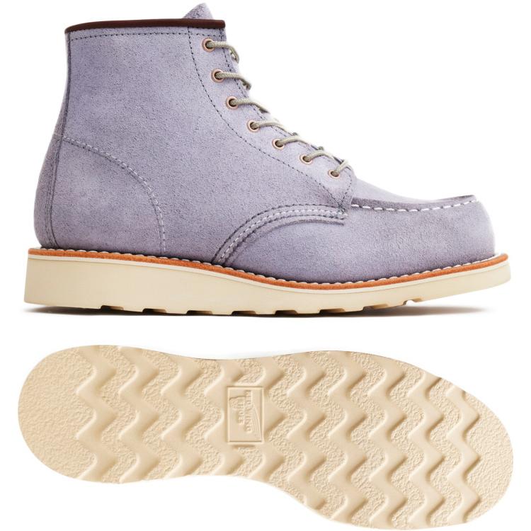 レッドウィング ブーツ レディース 本革 RED WING 3300 Dusty Lavender "Abilene" 6" Classic ...