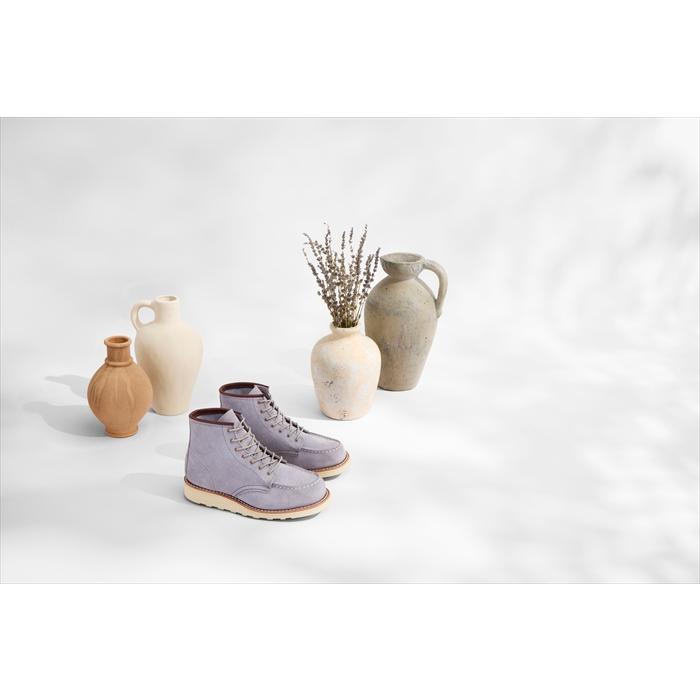 レッドウィング ブーツ レディース 本革 RED WING 3300 Dusty Lavender "Abilene" 6" Classic ...