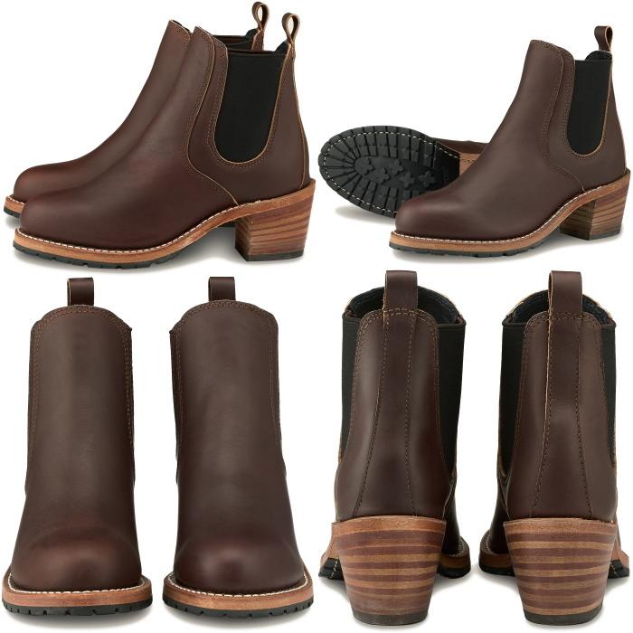 RED WING SHOES レッドウィング ブーツ レディース 本革 3392 [Mahogany "Oro-Iginal ...