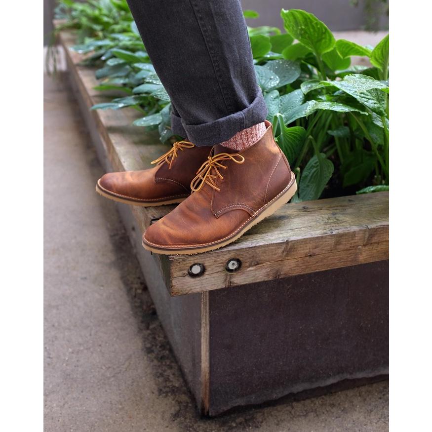 レッドウィング ウィークエンダー 正規品 RED WING 3622 WEEKENDER CHUKKA COPPER ROUGH & TOUGH カッパー ラフアンドタフ チャッカブーツ ...