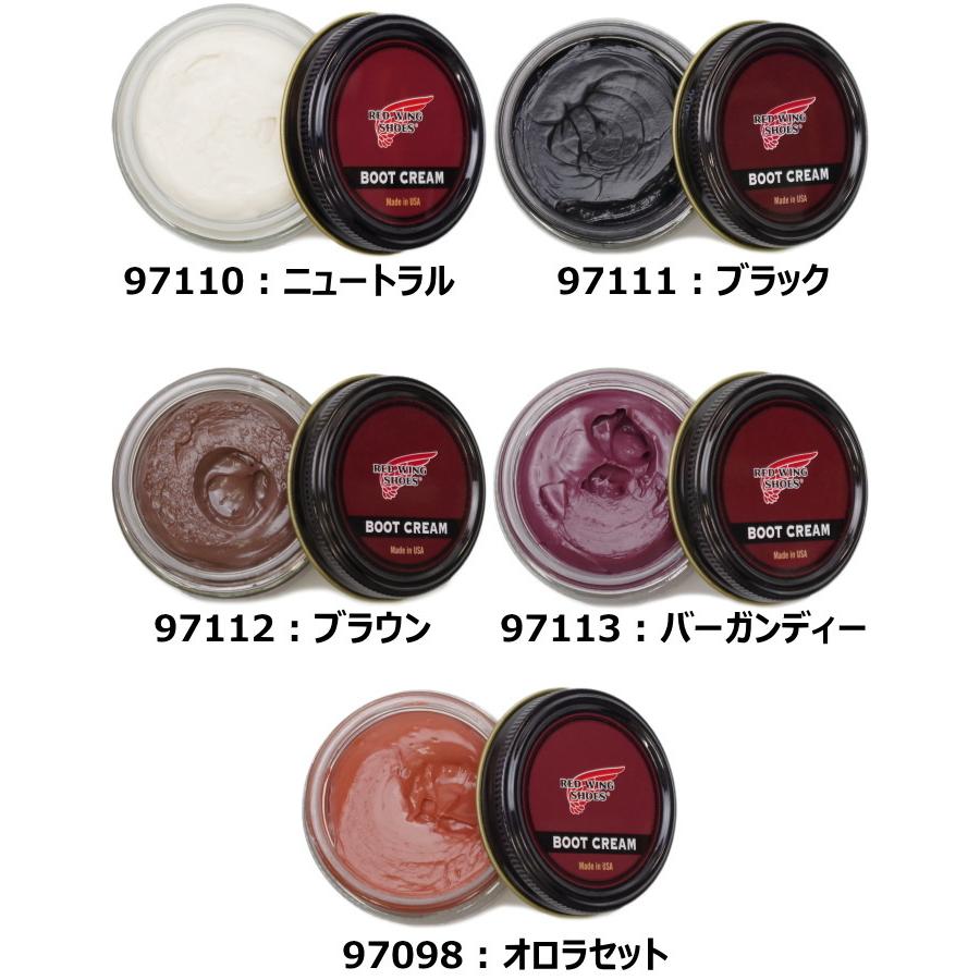RED WING SHOES レッドウィング ブーツクリーム 97110 97111 97112 97113 97098 BOOT CREAM ...