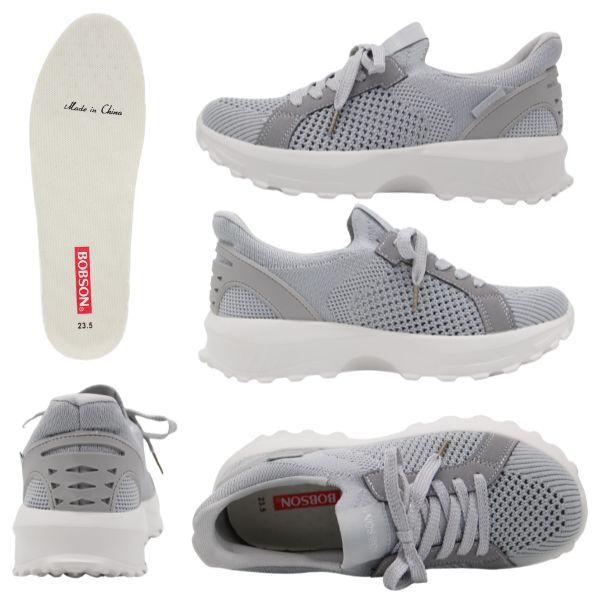 BOBSON スリッポン レディース 靴 スニーカー 黒 ブラック 白 ホワイト 軽量 ハンズフリー 妊婦 主婦 サッと履ける 手を使わない 母の日 プレゼント BS-0047 : フットワン ...