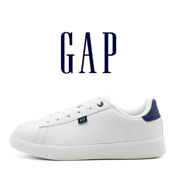GAP スニーカー メンズ 靴 シューズ 白 ホワイト 黒 ブラック コートスニーカー 軽量 軽い 通勤 通学 仕事用 シンプル おしゃれ ギャップ GPU12402 : フットワン ...