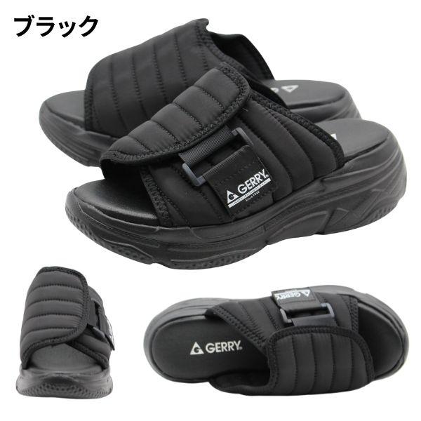 GERRY サンダル レディース 靴 黒 ブラック カーキ ウシ柄 牛柄 スポーツサンダル スポサン 厚底 可愛い カウ柄 アニマル柄 ブランド ジェリー GR-5558 : フットワン ...