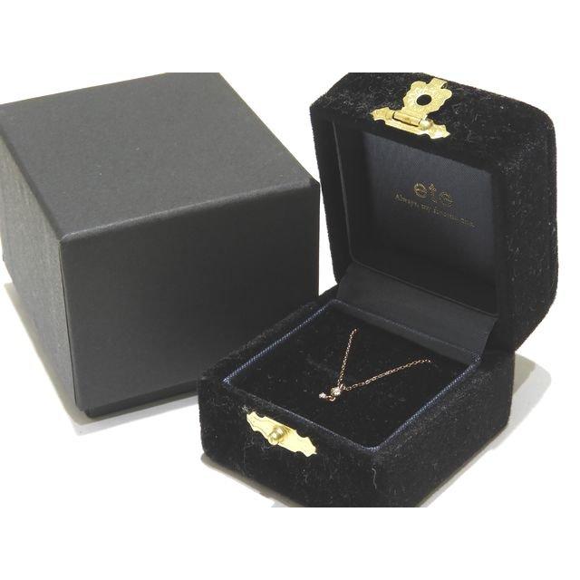 美品 ete エテ K10PG × ダイヤモンド 0.02ct ネックレス 美品 ete エテ K10PG × ダイヤモンド 0.02ct ネックレス