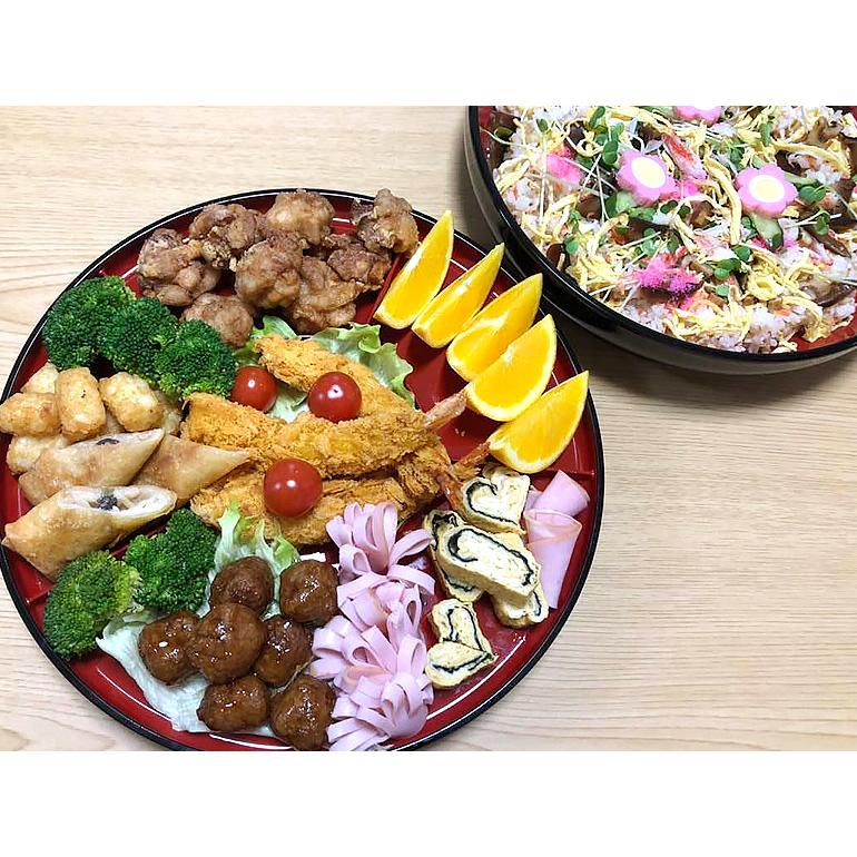 手巻き寿司セット 日本製 回転皿 寿司桶 しゃもじ3本 漆器 手巻き寿司セット 日本製 回転皿 寿司桶 しゃもじ3本 漆器