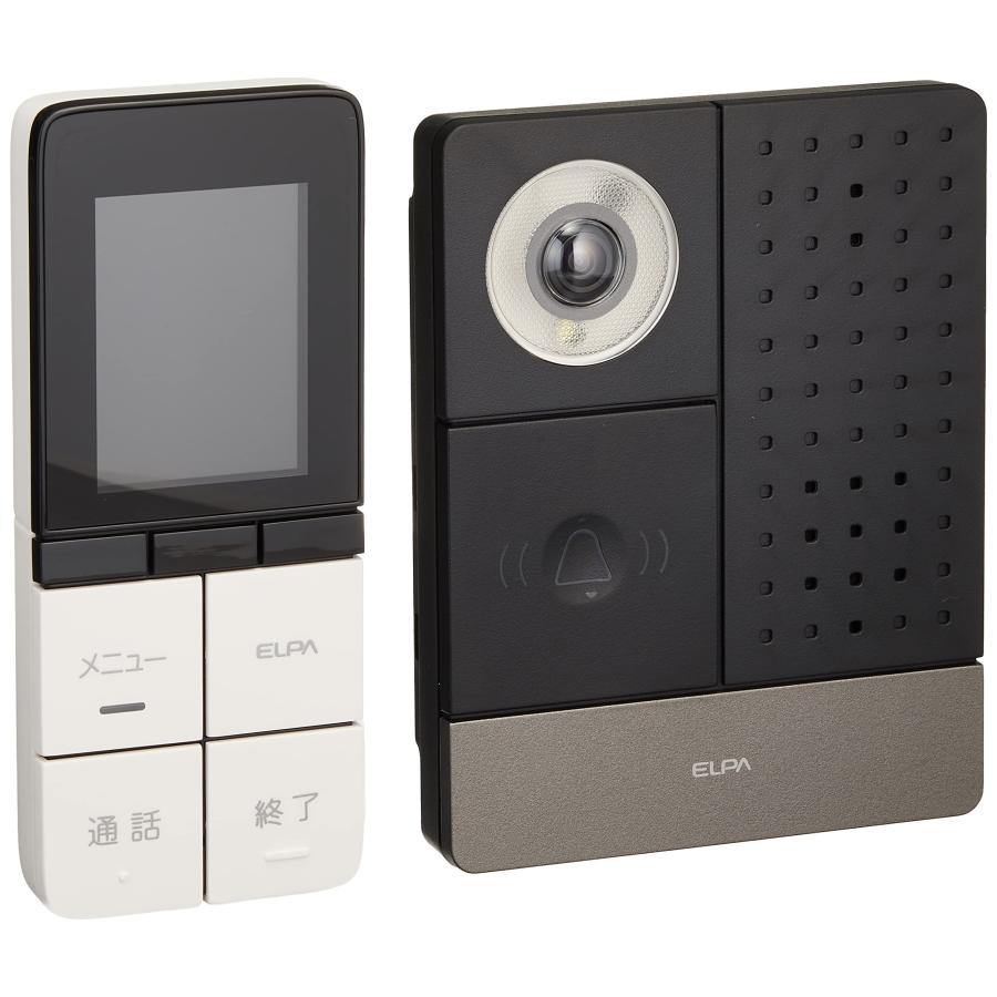 エルパ(ELPA) テレビドアホン インターホン ワイヤレス 乾電池式 広角カメラ LEDライト付 録画機能 DHS-SP2220E : Forest Fairy - 通販 - Yahoo ...