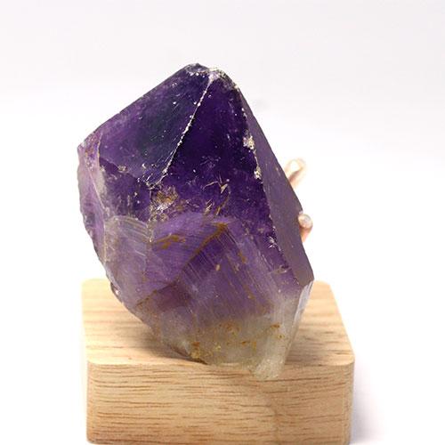 〔D318-4〕アメジストポイント 結晶 原石置物【メール便不可】 : d318-4 : シルワティリア - 通販 - Yahoo!ショッピング