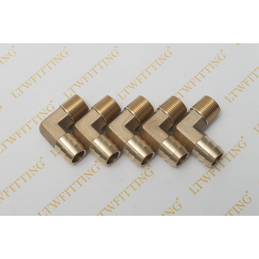 LTWFITTING ホースニップル エルボ おネジ R(PT)3/8 ホース内径16mm (5個入) : s-b015icre7g-20241101 : フォレストジャパンYahoo ...