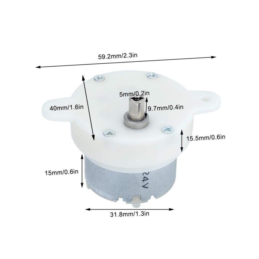 DCギヤードモーター 電動モータギヤード DCギアモーター 12V 10RPMトルク DCギアボックス 低速 小型モーター おもちゃ 自動販売機 ディ : s-b07wwchwpc ...
