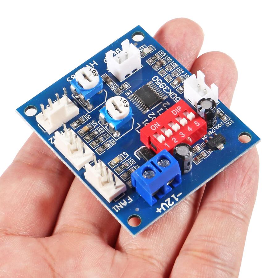 ACEIRMC DC12V 4線 PWM PCファン 温度制御 手動ファン スピードコントローラー モジュール CPU 高温アラーム ブザー付き NT : フォレストジャパンYahoo ...