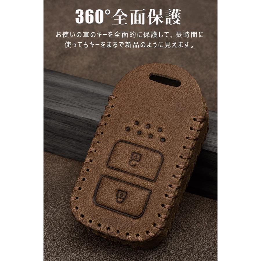 [LETINGFAR] キーケース ホンダ 用 スマートキーケース キーカバー 2ボタン 本革 レザー 専用設計 HONDA ヴェゼル s66 : フォレストジャパンYahoo!ショップ ...