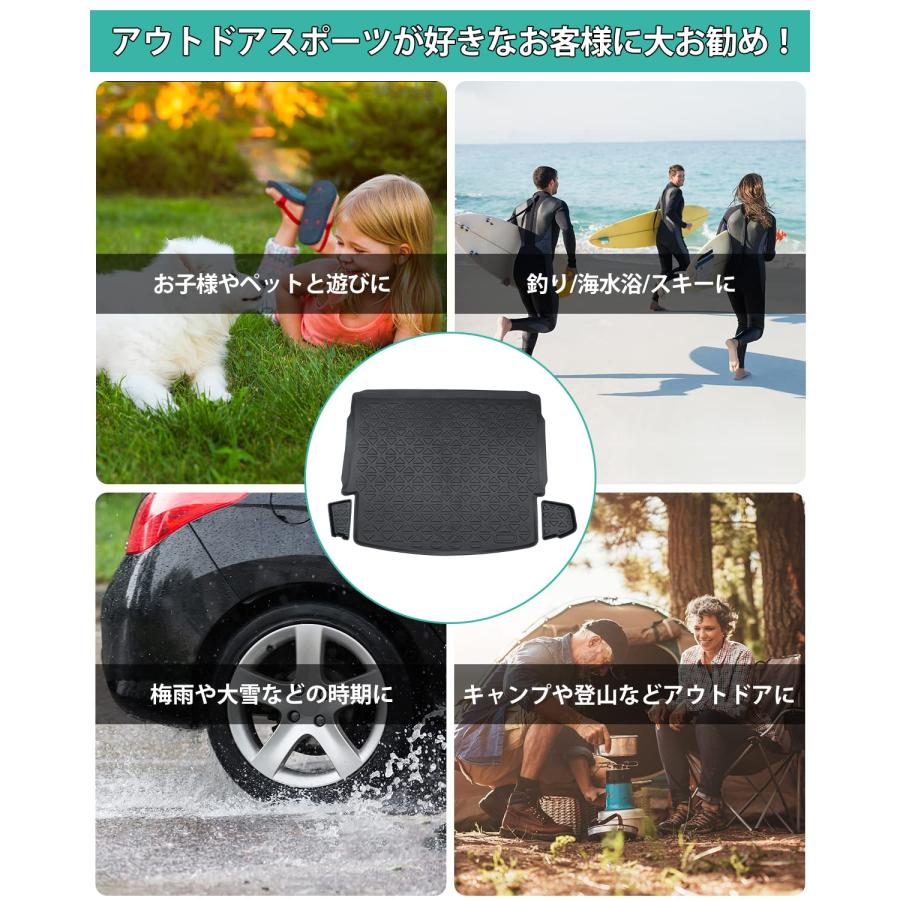 Mixsuper ニッサン 新型エクストレイル T33系 に適用 3Dラゲッジマット ラゲッジトレイ 5人乗用 トランクマット X-Trail T33 : s-b0bj5ydrv5 ...