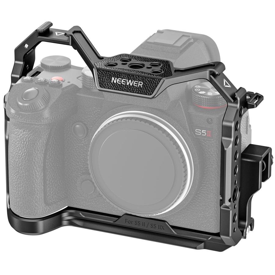 NEEWER G9 II S5 ケージ IIX HDMI ケーブルクランプ付き NATO レール Arca QR ベース 3/8 : フォレストジャパンYahoo!ショップ - 通販 ...